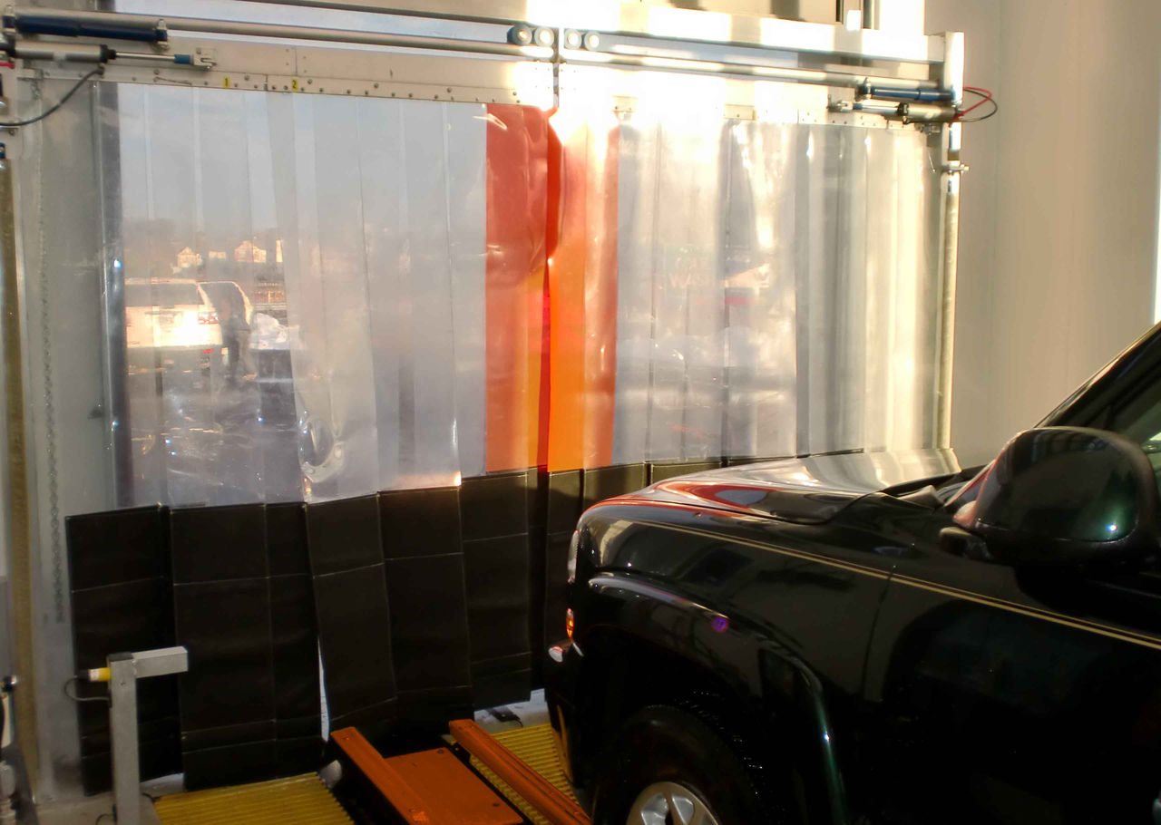 Wind Door for Car Wash Tunnel- Belanger